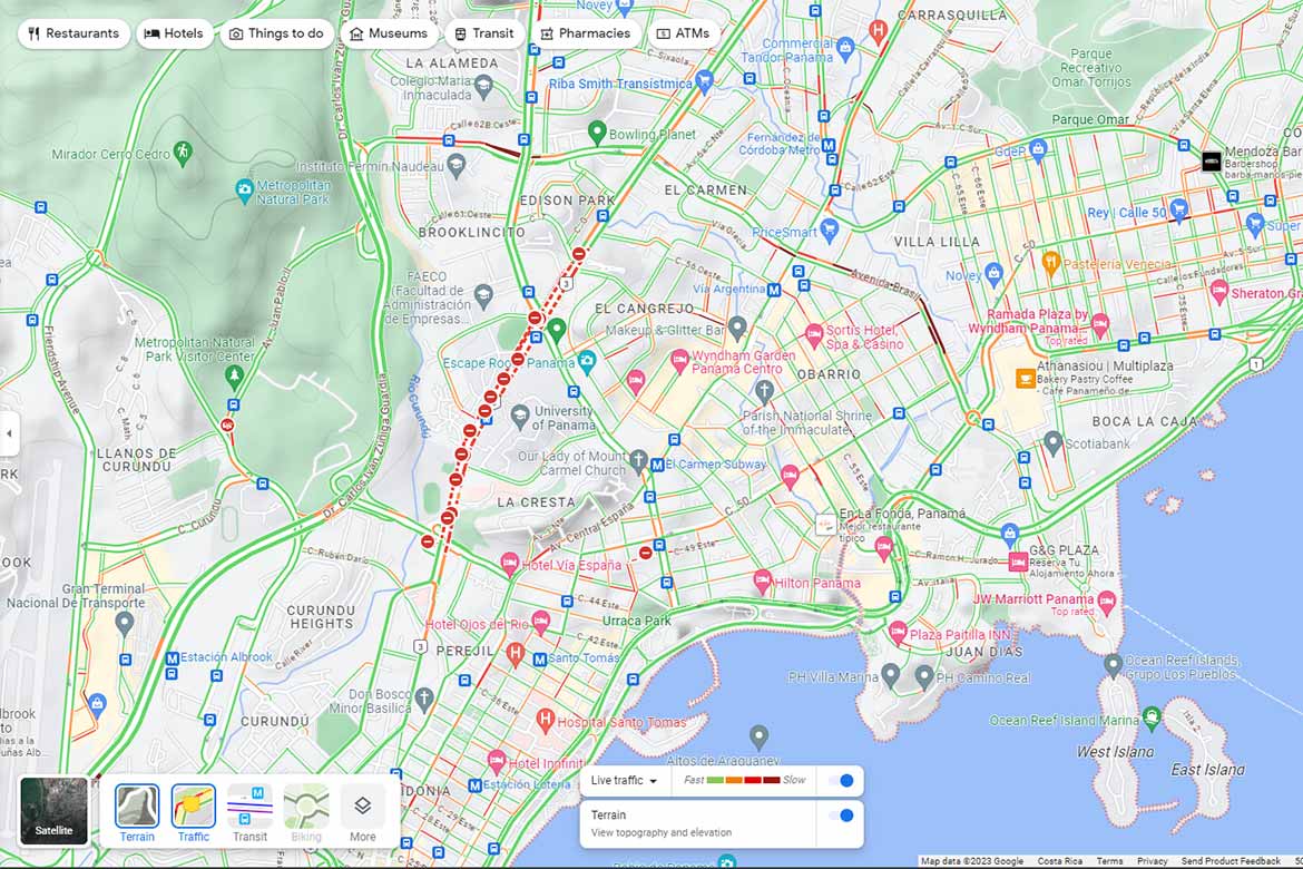 Google Maps showing Road Blockages in Real-Time - How to avoid Traffic ...